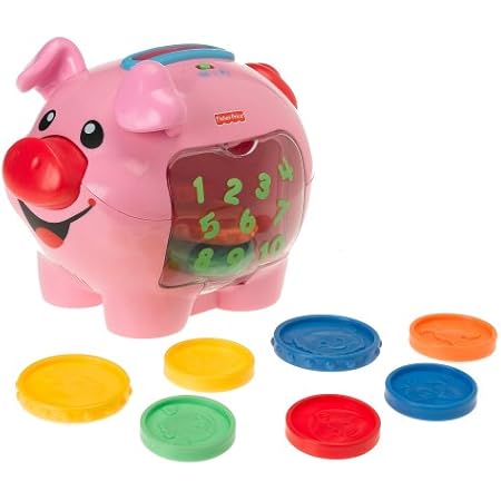 Amazon.com: Fisher-Price Laugh & Learn: Learning Piggy Bank: Toys & Games