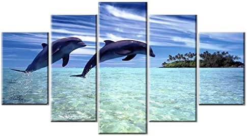 Top +16 Bellos cuadros y pósters de Delfines en oferta