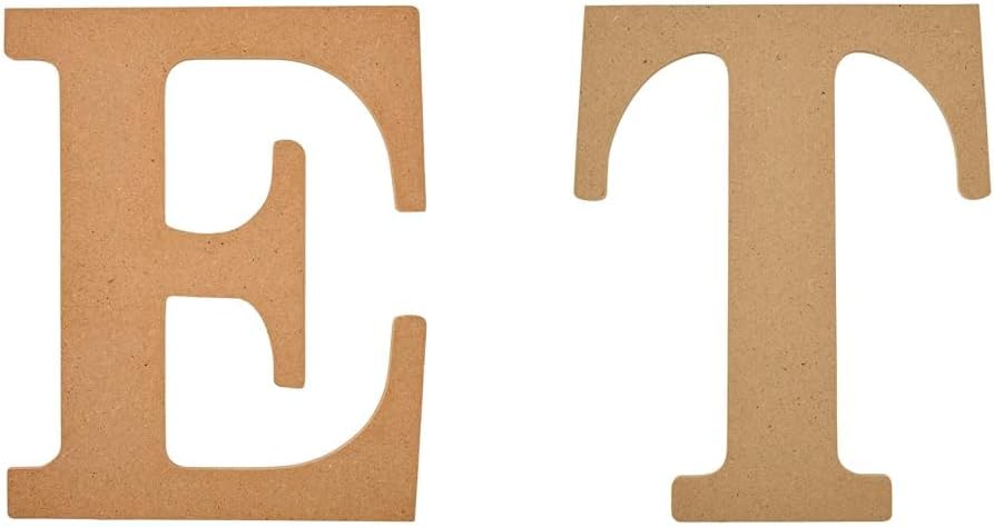 Amazon.com: Plaid 8" Unfinished Wooden Letter Arts and Crafts DIY ...
