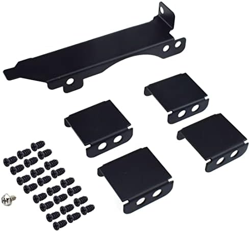 Amazon.com: E-outstanding 1-Pack Dual Fan Mount Rack PCI Slot Bracket ...
