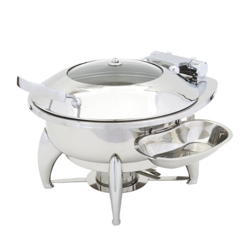 Buy Walco Ultimate 5-Quart Chafer Kit: Chafer Unit w/Glass Lid, Burner ...
