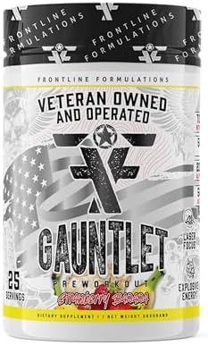 Amazon.com: FRONTLINE FORMULATIONS Gauntlet Pre-Workout Powder ...