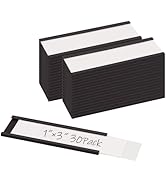 Amazon.com : Realth C Channel Magnetic Label Holders 30 Pack 3'' x 5 ...