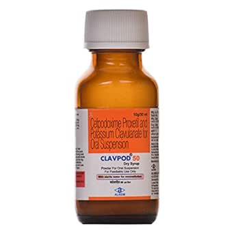 Clavpod 50- Bottle of 30 ml Dry Syrup : Amazon.in: Health & Personal Care