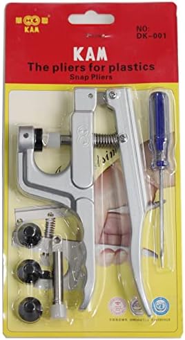 Amazon.com: 1 Set KAM Snap Pliers Hand-held Pliers Kit for Snaps No-Sew ...