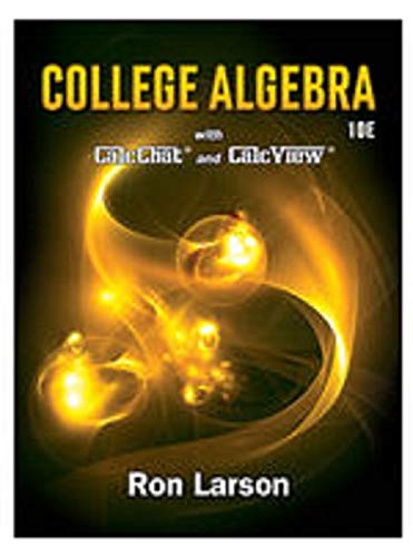 College Algebra, Loose-leaf Version: Larson, Ron: 9781337291521: Amazon ...