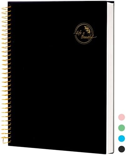 Amazon.com : Spiral Notebook, 5x7 Inch Notebooks - Wirebound College ...