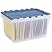 Amazon.com: Akro-Mils 12 Gallon KeepBox File Box Plastic Stackable ...