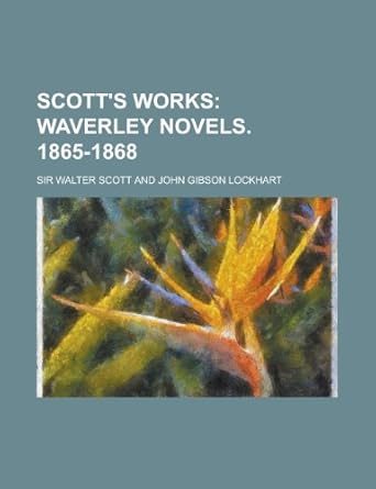 Amazon.co.jp: Scott's Works : Rodd, Ralph, Scott, Sir Walter: 洋書
