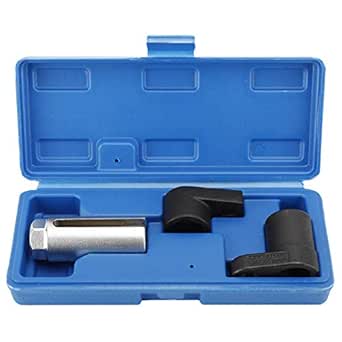 FreeTec 3pcs Oxygen Sensor Socket Set, 7/8 Inch (22mm) O2 Sensor ...