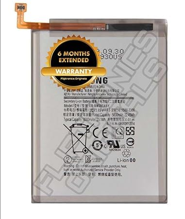 FLIPTRONICS ORIGINALS™ EB-BM207ABY Battery for Samsung Galaxy M30s/M31 ...