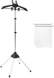 Amazon.com: GIPOBUY Portable Steamer Stand for Clothes, Steamer Rack ...