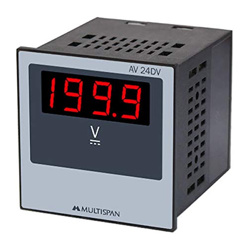 Multispan AV-24DV Digital DC Volt Meter : Amazon.in: Industrial ...