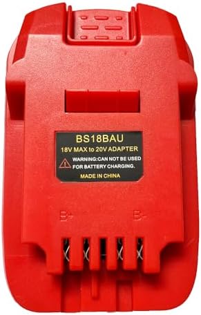 Amazon.com: Sfablosm Adapter for Bauer 20v MAX Cordless Power Tools ...