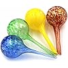 Amazon.com: Plant Watering Globes, 4 pcs Multicolored Glass Automatic Water System, Self ...