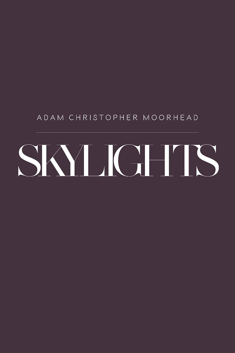 Skylights: Adam Christopher Moorhead: 9781956010091: Amazon.com: Books