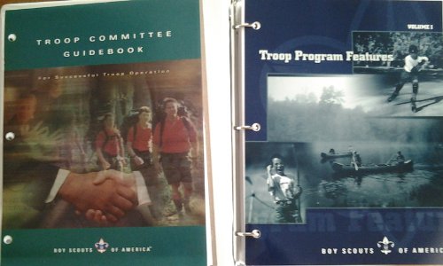 Troop program features in THREE VOLUMES & Troop Committee Guidebook w ...