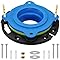 MENNTY Toilet Flange Repair Kit with Flange & Elastic Wax Ring for ...