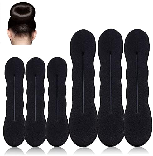 Amazon.com: 6 Pcs Bun Maker - Foam Sponge Donuts, Magic Twister Easy ...