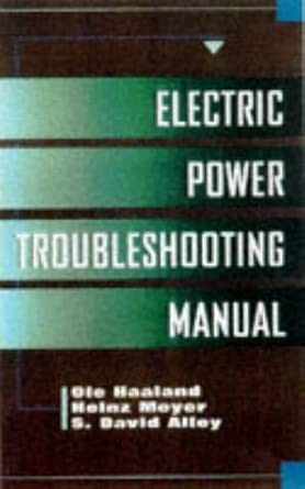 Electric Power Troubleshooting Manual: Amazon.co.uk: 9780070254640: Books