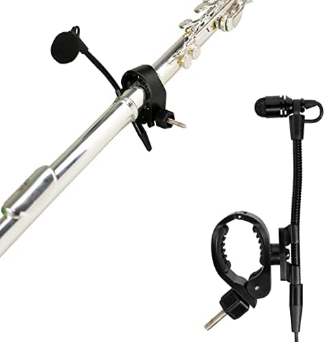 Xtreme Acoustics Cardioid Condenser Flute Clip-on Instrument Pick Up ...
