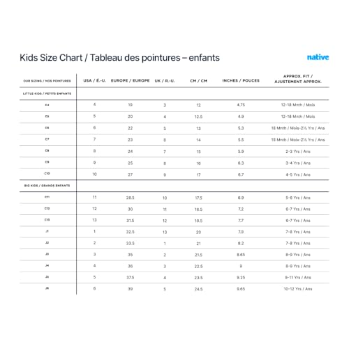 Native Jefferson Child, Jiffy Black/Shell White/Peace Alien Block, 5 junior