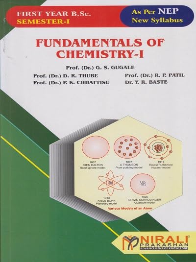 Buy FUNDAMENTALS OF CHEMISTRY 1 | for F.Y.B.Sc. Semester 1 | Nirali Prakashan Book Online at Low ...