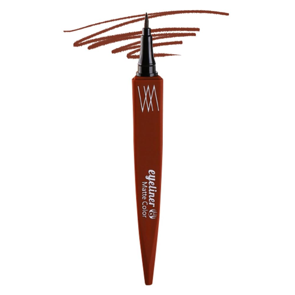 Orange Eyeliner,Quick-drying Eyeliner Set, Waterproof Colored Eyeliner ...