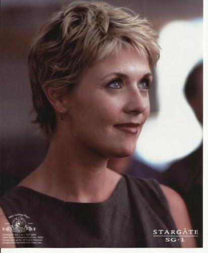 Amazon.com: Stargate SG-1 Amanda Tapping as Samantha Carter Looking On ...