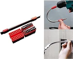 Hexagonal Shank Metal Flex Universal Extension Bit Holder, Universal ...