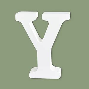 Amazon.com: White Wood Marquee Letters, 4 Inch Unfinished Wooden ...