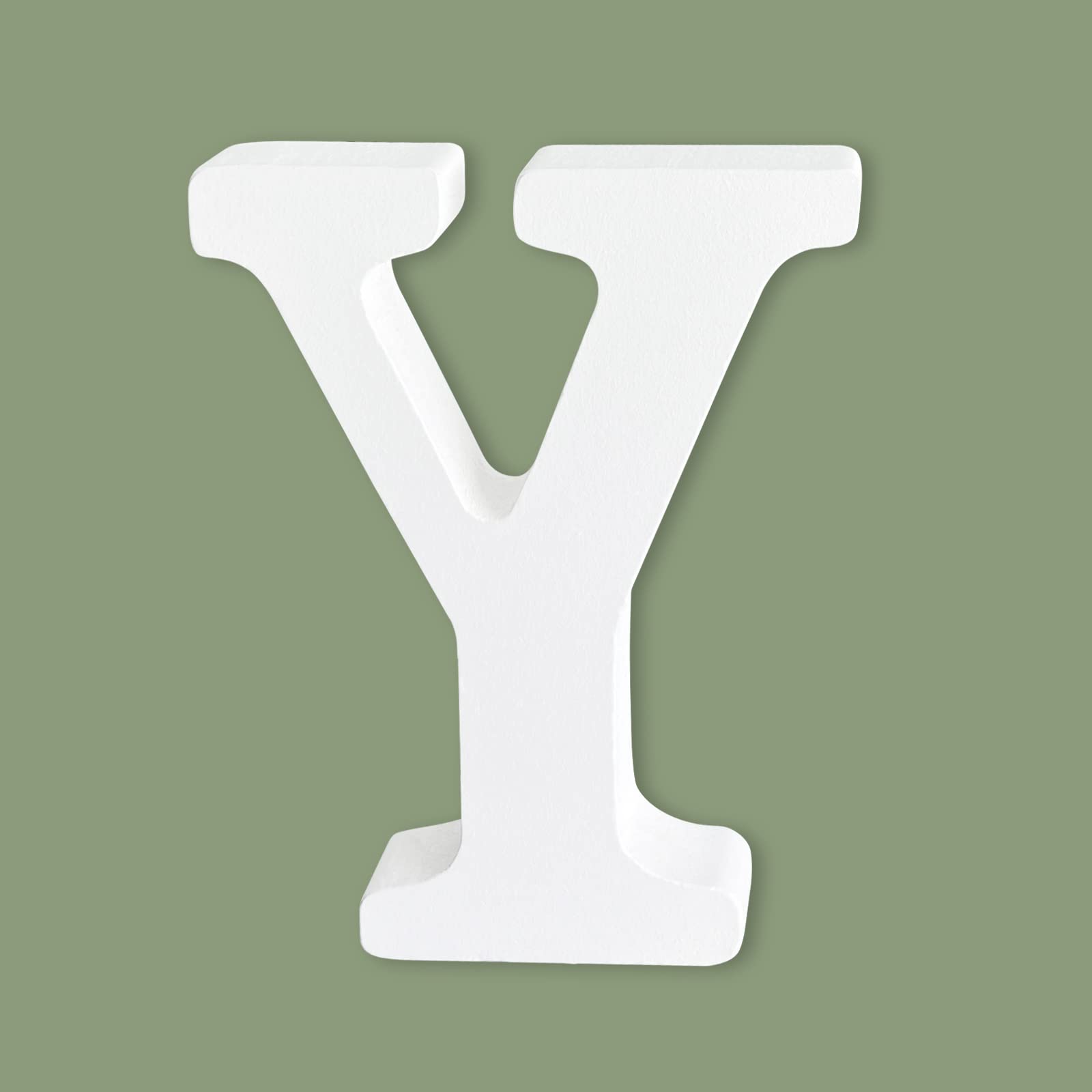 Amazon.com: White Wood Letters, 4 Inch Marquee Letters, Unfinished ...