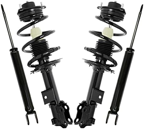 AutoShack Front Complete Strut & Coil Spring Assembly with Rear Shock ...