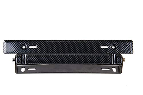 Autotrends WV01RCA07970 Carbon Fiber Adjustable Rotating Number Plate ...