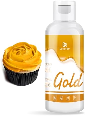Amazon.com: AmeriColor Soft Gel Paste - Gold Food Coloring, .75 Ounce ...