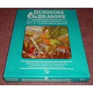 Dungeons & dragons: Fantasy role-playing game : set 3: companion rules ...