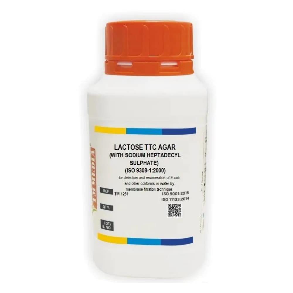 Buy TM1251 LACTOSE TTC AGAR 100gm (WITH SODIUM HEPTADECYL SULPHATE ...
