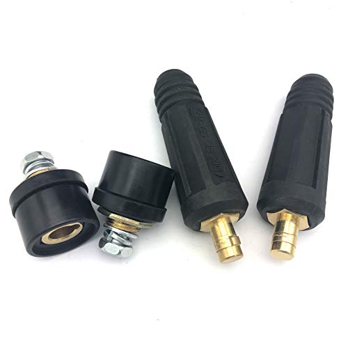 Snapklik.com : TIG Welding Cable Panel Receptacle Connector Socket Set ...