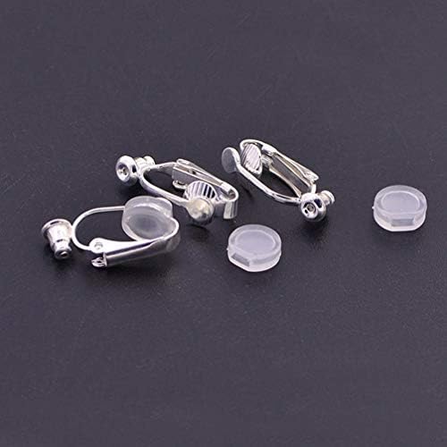 Healifty 20Pcs Clip Earring Findings Ear Wire Non Pierced Earring ...