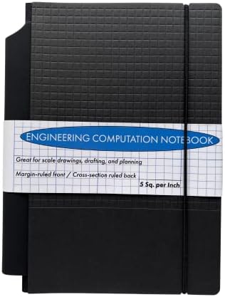 Amazon.com : Engineering Computation Notepad, Great for Drawings and ...