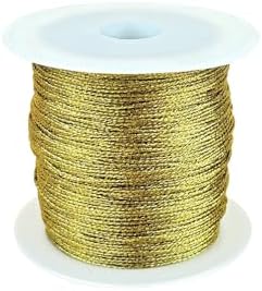 Amazon.com: Metallic Cord, Beading Thread, Ornament Wire, Cording for ...