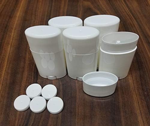 Amazon.com: Empty Deodorant Containers - Twist-up, Recyclable, DIY ...