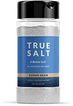 Amazon.com : True Salt Kosher Grain Salt - All Natural Gourmet Sea Salt ...
