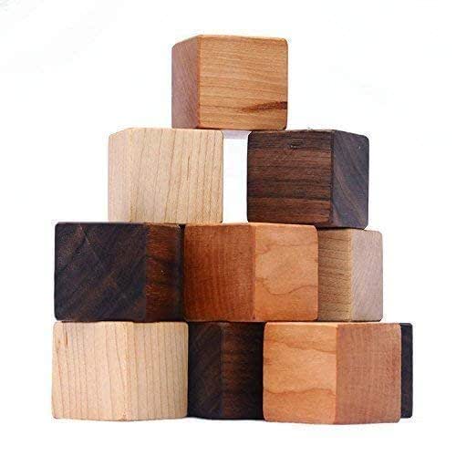 Amazon.com: Natural Wood Blocks - Set of 12 : Handmade Products