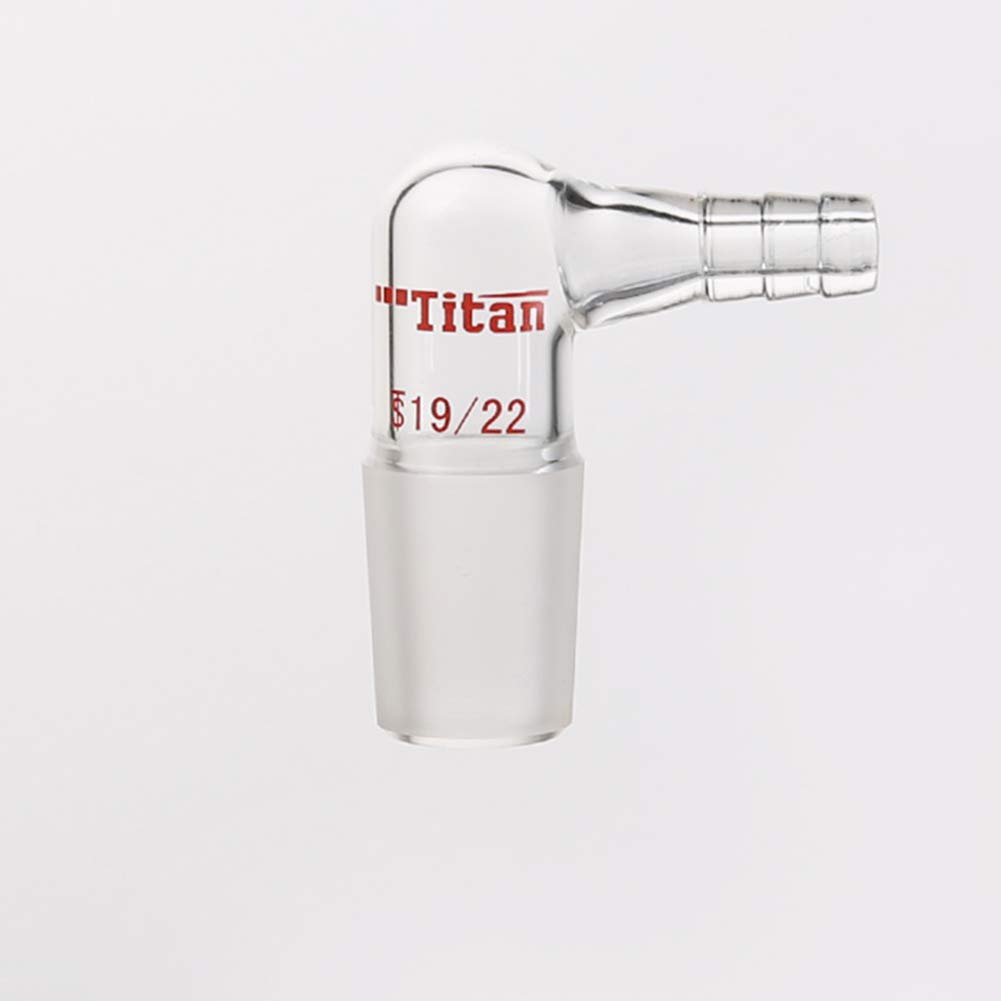 Bent Inlet Adapter with 24/40 Inner Joint and Hose for Laboratory Lab ...