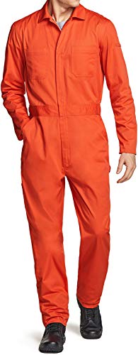 Snapklik.com : CQR Mens Zip-Front Coverall, Twill Stain & Wrinkle ...