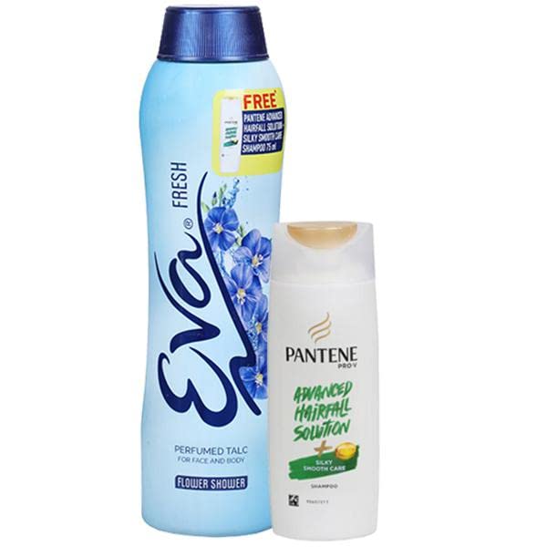 Buy Eva Fresh Perfumed Talc Flower Shower, 400G Online at Low Prices in ...