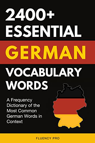 Amazon | 2400+ Essential German Vocabulary Words: A Frequency ...