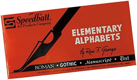 Amazon.com: Speedball Elementary Alphabet Book : Office Products