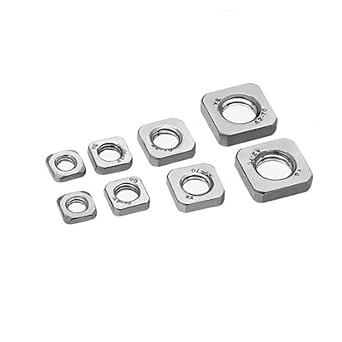 VhoMes Mechanical Equipment Fasteners,Rectangular Nuts,20-50pcs DIN562 ...